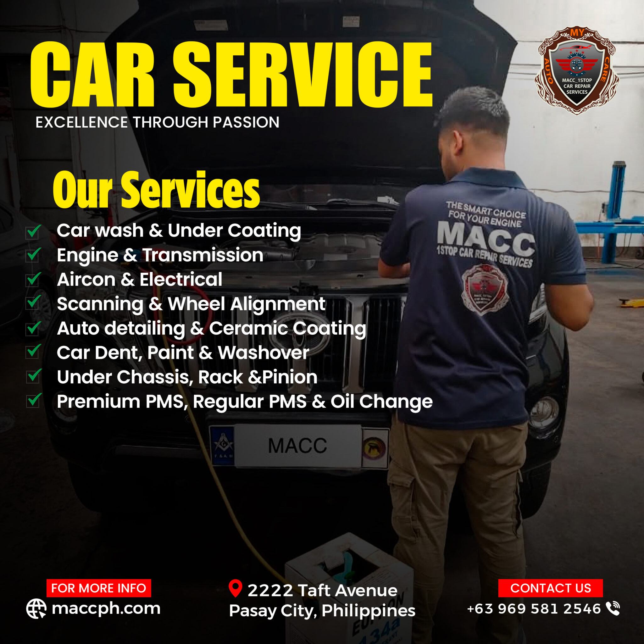 Auto Repair Shop in Pasay City, Metro Manila - My Auto Care